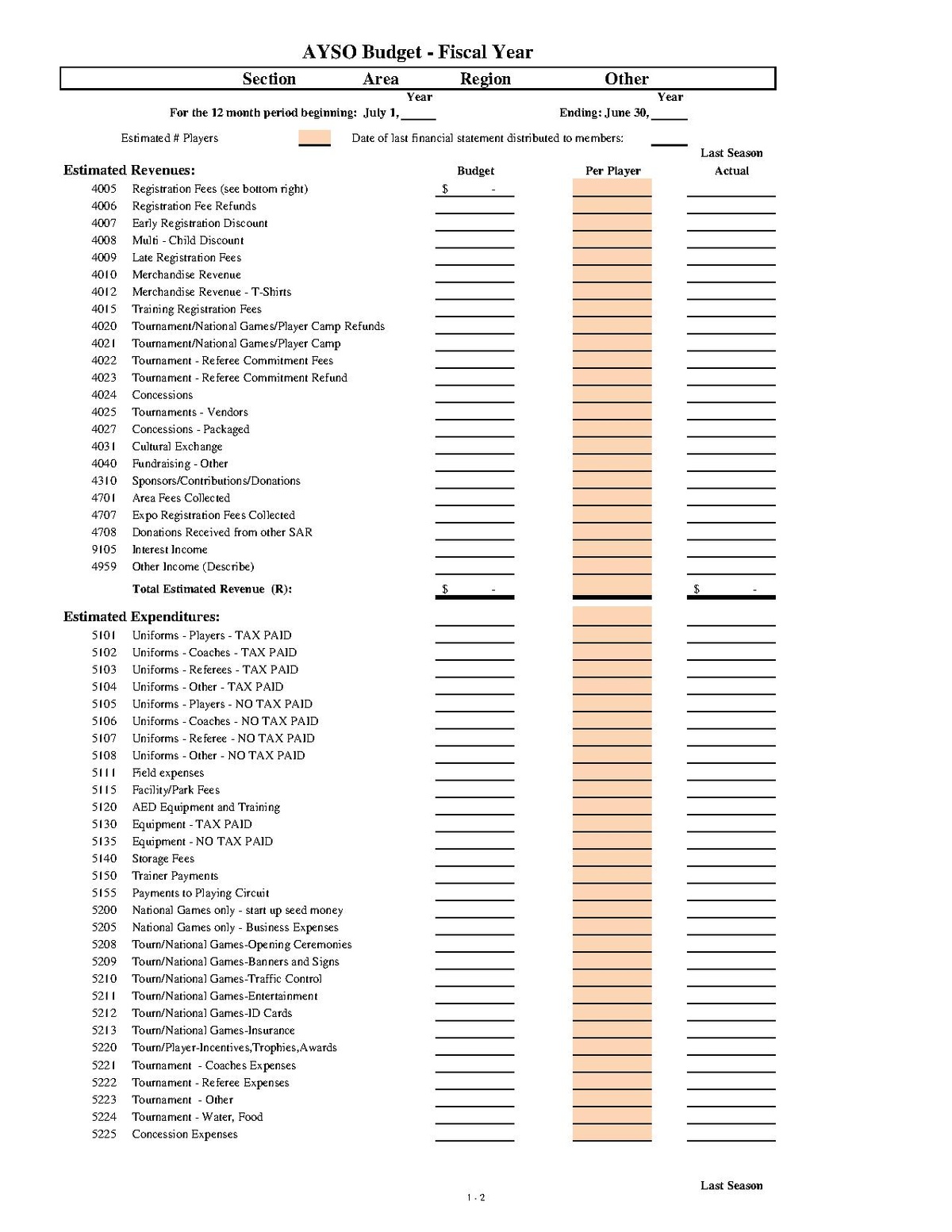 File:2024-Budget-template.pdf - AYSO Wiki