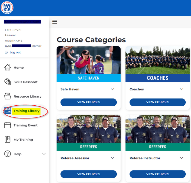 Accepting Terms and Conditions AYSOU - AYSO Wiki