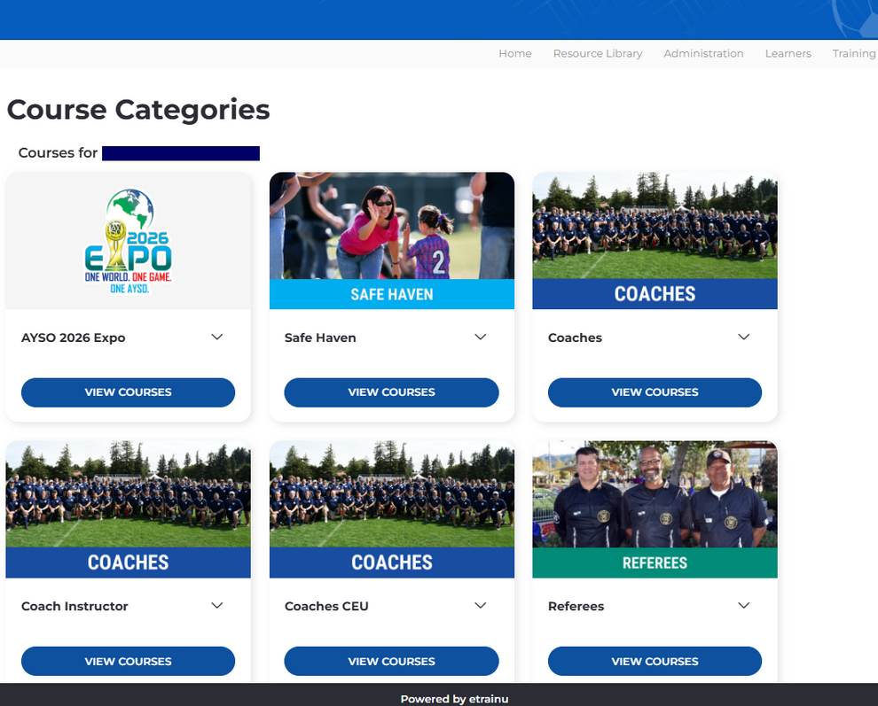 Taking an online course - AYSO Wiki