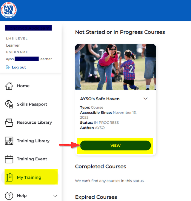 How to Access AYSOU Training for Volunteers - AYSO Wiki