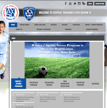 Find a region - AYSO Wiki